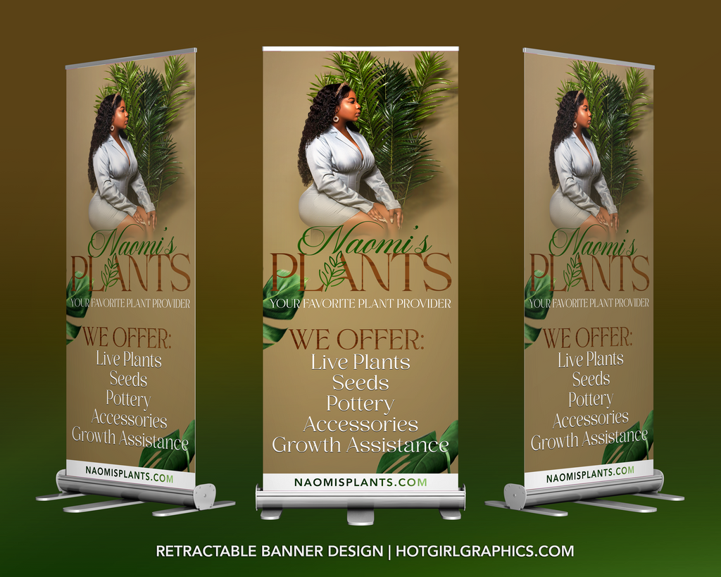 Retractable Banner + Print – HGG: Hot Girl Graphics